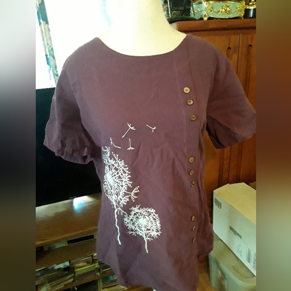 MISSLOOK | Tops | Miss Look Purple Top | Poshmark